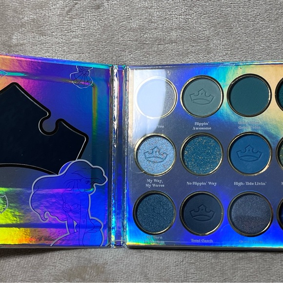 Disney | Other | Disney Ariel Mermaid Shimmer Eyeshadow Palette 2 ...